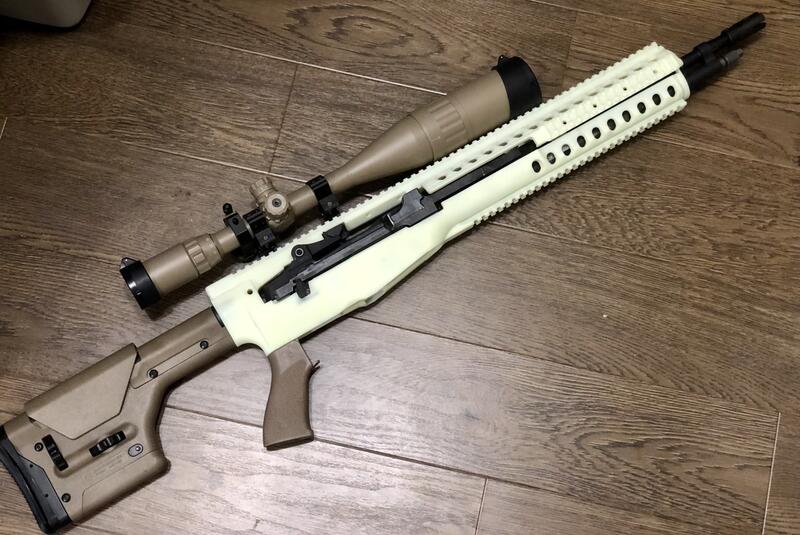 M14-F型 TROY MCS/MCR SASS復刻版狙擊槍托套件特洛伊M14/M1A GBB chassis | 露天市集 | 全台最大的 ...